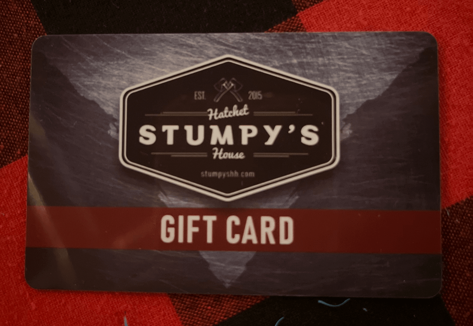 E-Gift Cards Now Available - Stumpy's Hatchet House - Fall River MA