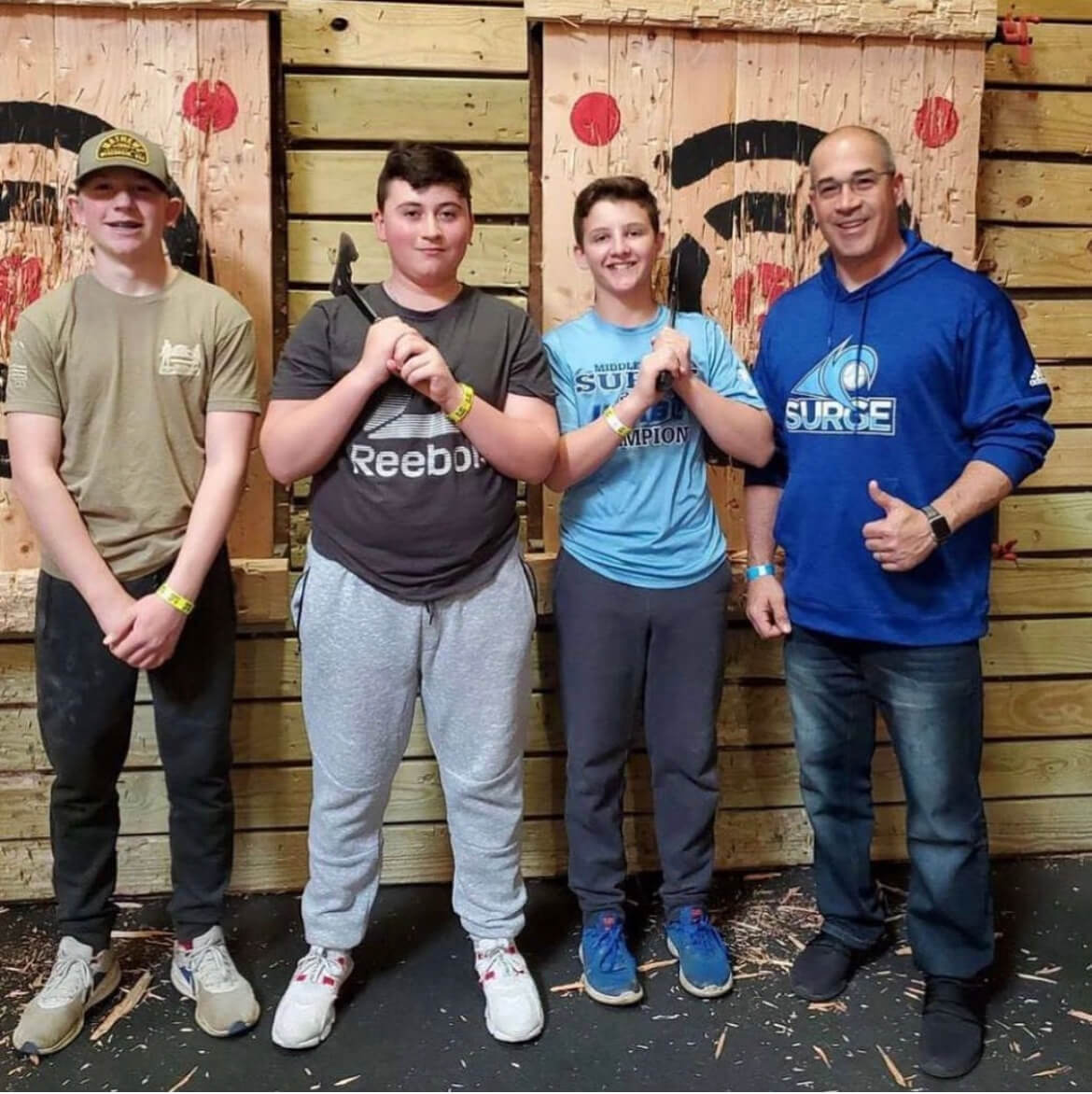 Family Friendly Axe Throwing Hershey PA