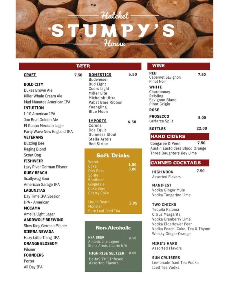 Home - Stumpy's Hatchet House - Jacksonville, FL